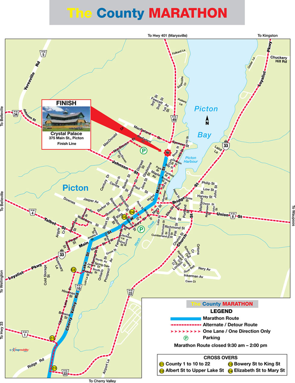 Course Map | The County Marathon